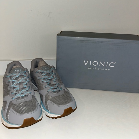 Vionic | Shoes | Nwt Vionic Tokyo Walking Shoesneaker In Grey Size 8 ...